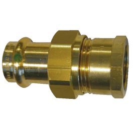 Raccord union femelle à sertir - femelle à visser 2262