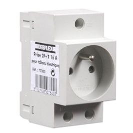 Prise courant 2P+T pour tableau électrique | Proadis
